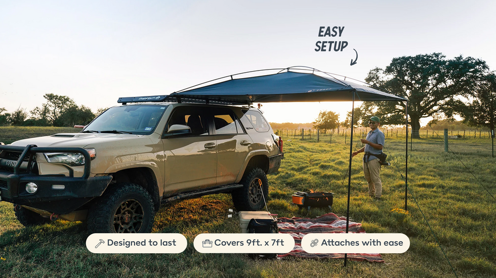 MoonShade Portable Awning – Vanlife Outfitters